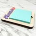Personalized Sticky Note Holder - Post It Note Holder L Personalized ...