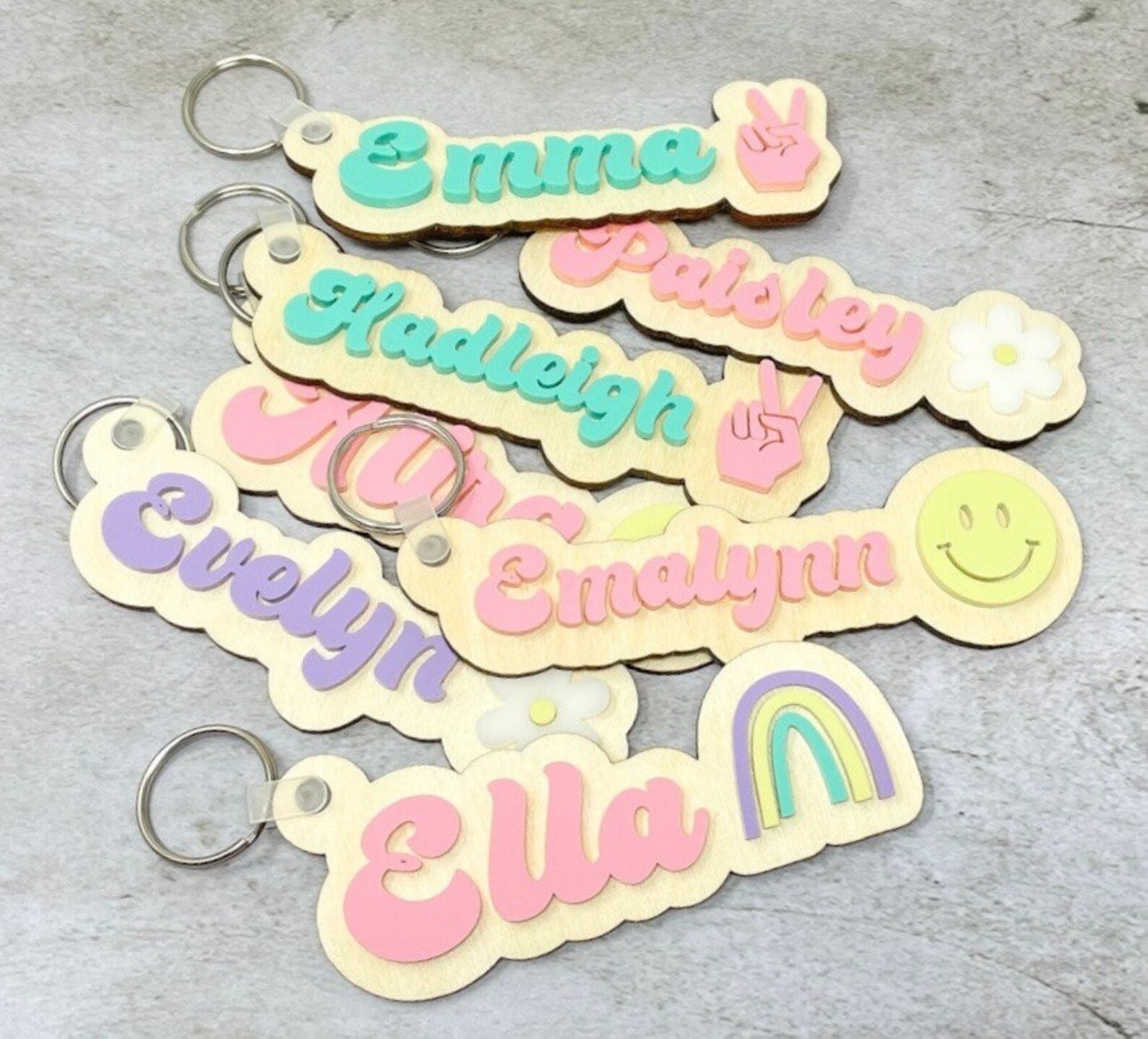 Personalized Kids Backpack Name Tags Luggage Tag Backpack - Etsy