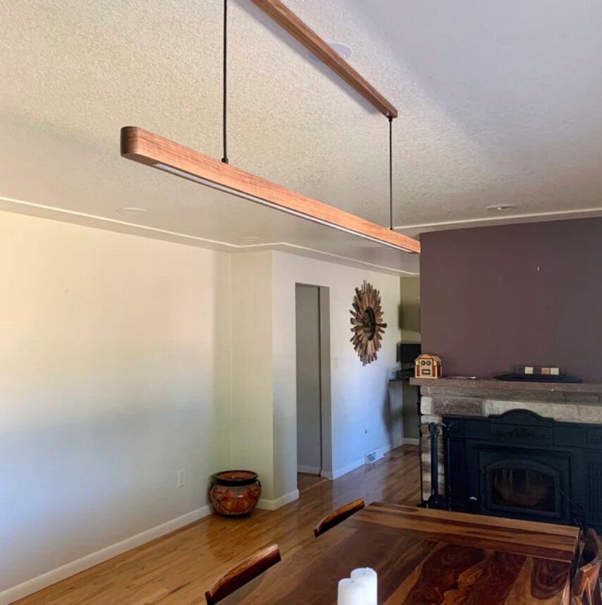 Fyra Oval Linear Suspension Chandelier Pendent Chandelier - Etsy