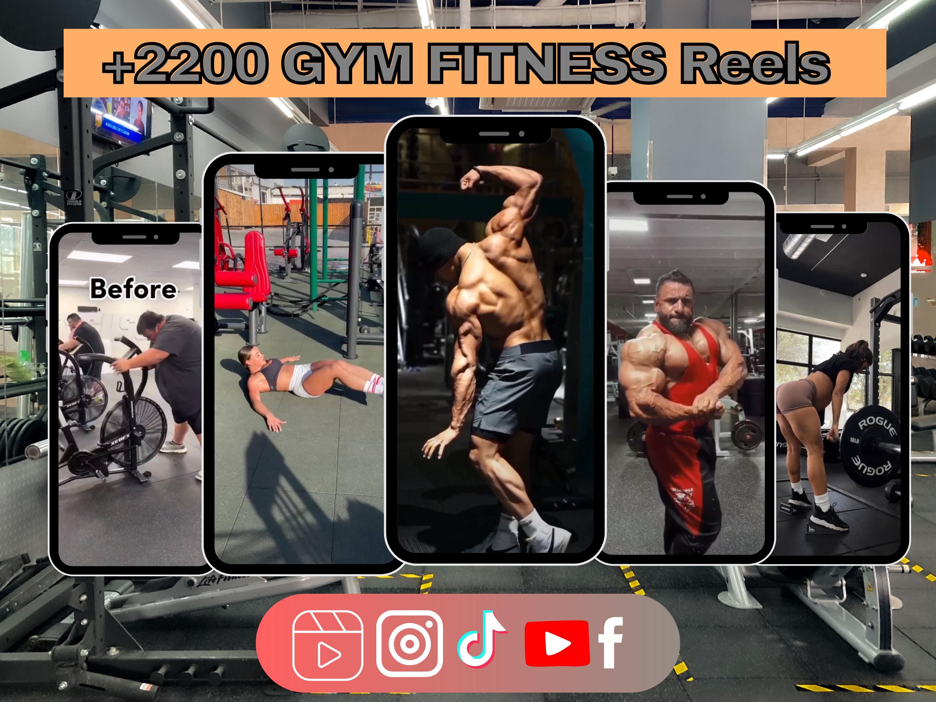 2200+ Gym Fitness Reels Prompts – Social Media Content (PLR/MRR) - Etsy