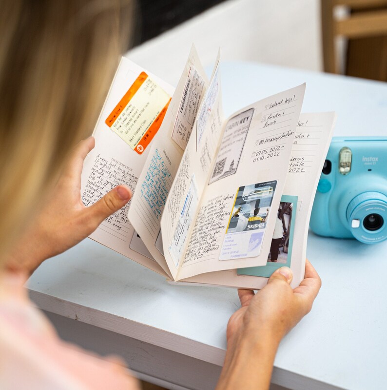 MEMORY Book for All Your Adventures /anniversary Gift/gift for Travel ...