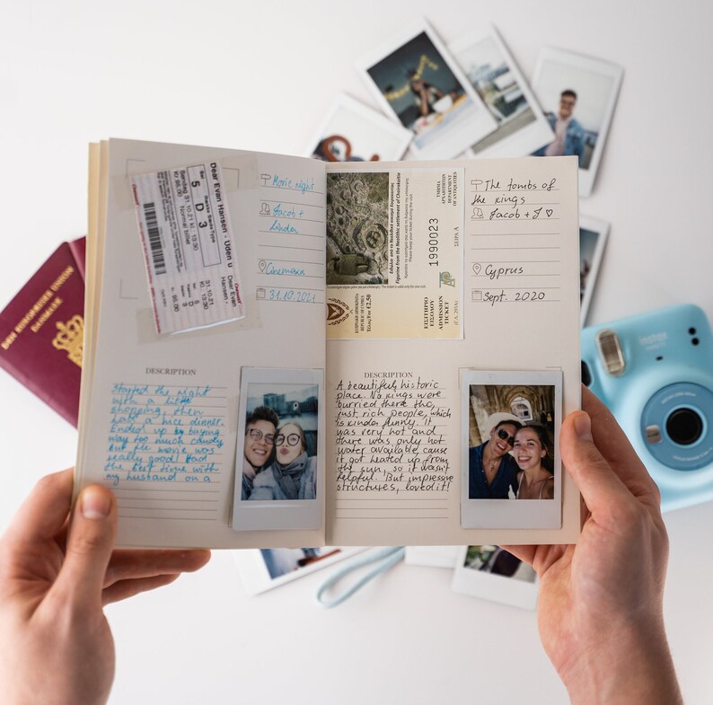MEMORY Book for All Your Adventures /anniversary Gift/gift for Travel ...