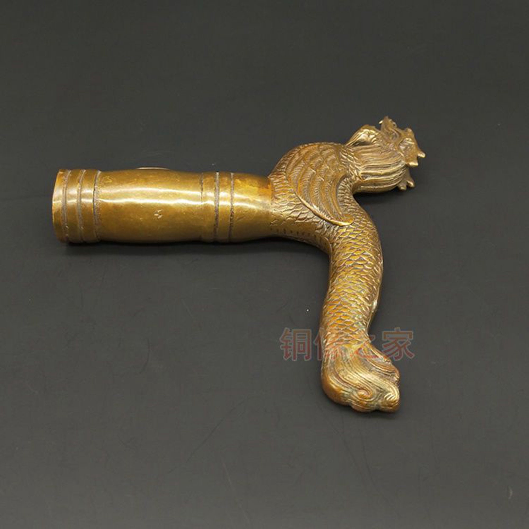 Brass Hand-carved Dragon Head Cane a Gift for the Elderly - Etsy