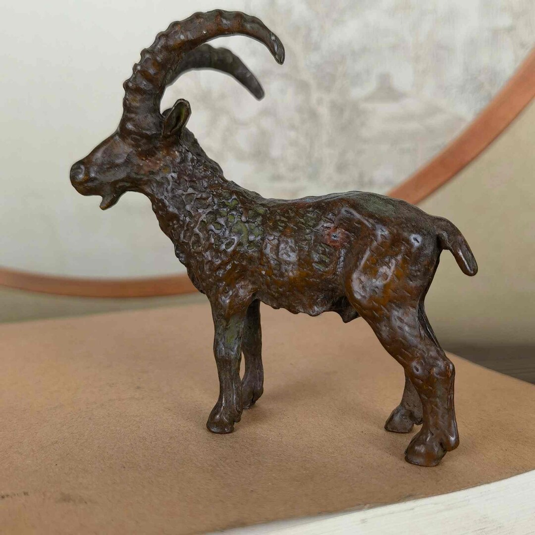 Solid Bronze Antelope Statue, Tea Pet Statue, Home Decor - Etsy