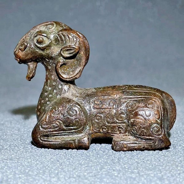 Antique Goat - Etsy