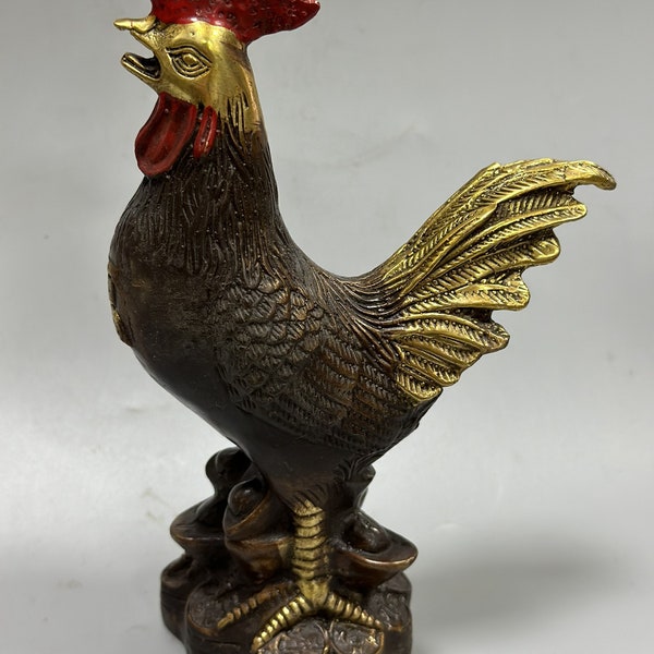 Rooster Statue - Etsy