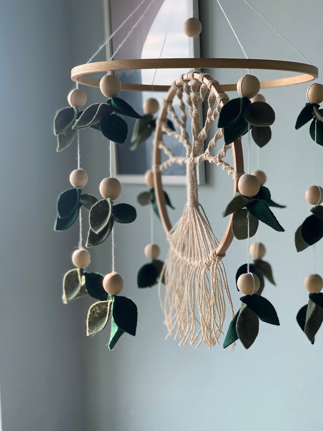 Baby Mobile Tree - Baby Mobile Forest and Leafs -baby Crib Mobile ...