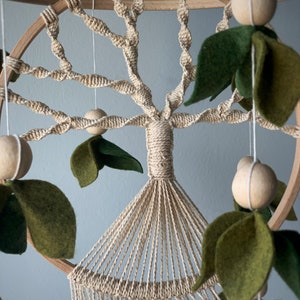 Baby Mobile Tree - Baby Mobile Forest and Leafs -baby Crib Mobile ...
