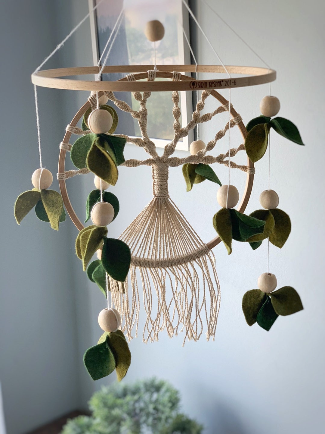 Baby Mobile Tree - Baby Mobile Forest and Leafs -baby Crib Mobile ...