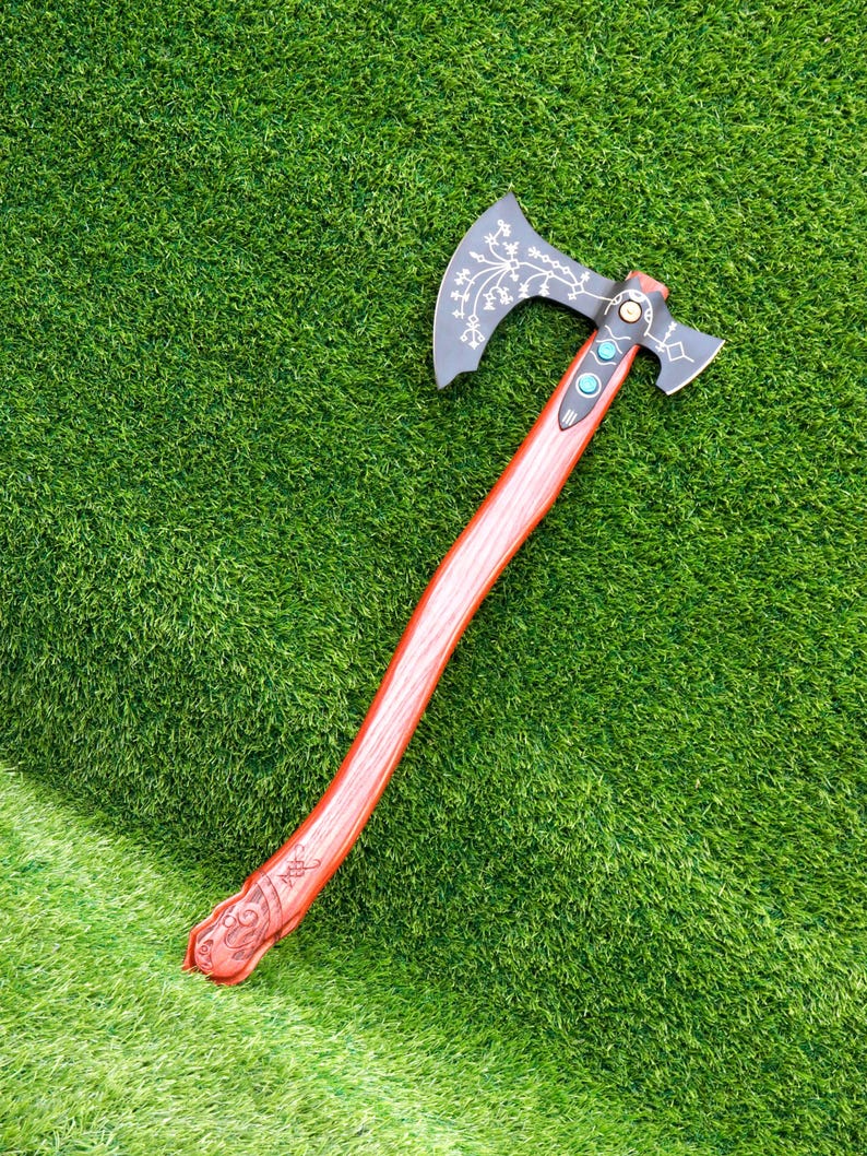 God of War Leviathan, Axe With Ash Wood Shaft, Camping/hunting Axe ...