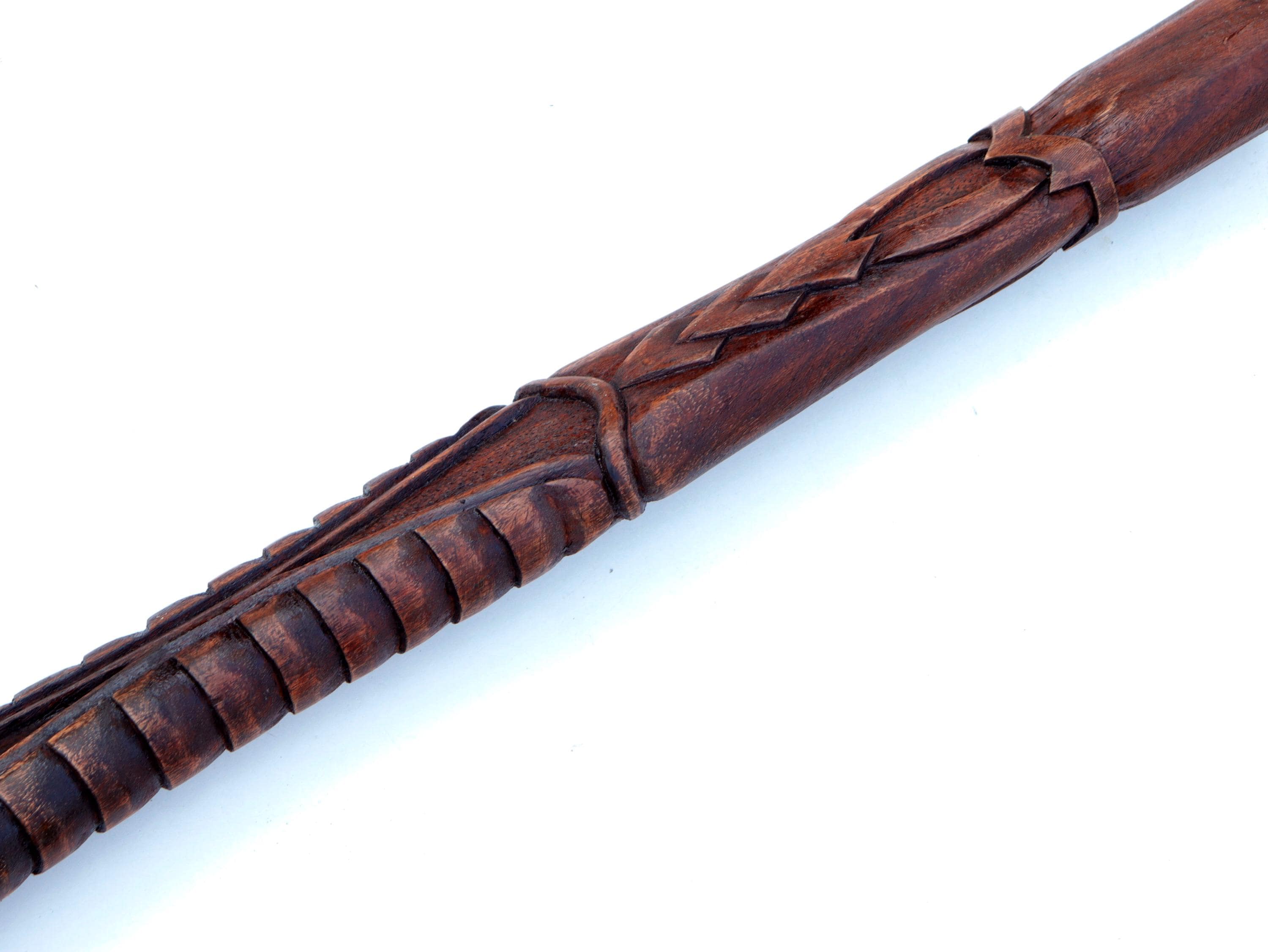 Handmade Carved Axe Handle: Viking Style Ash Wood - Etsy