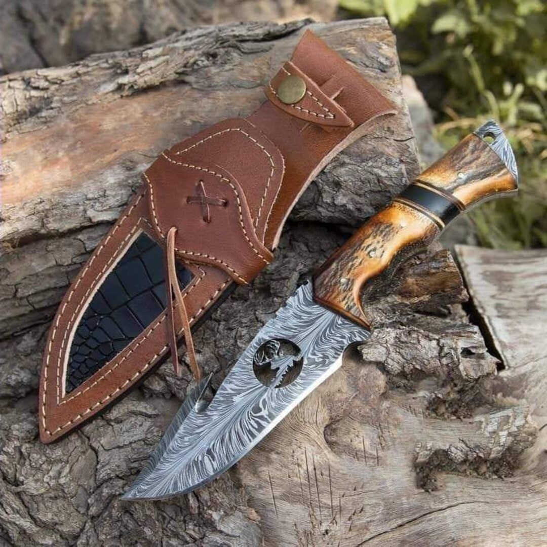 Handmade Hunting Butcher Pocket Knife Antique Knife Gift for Him and ...