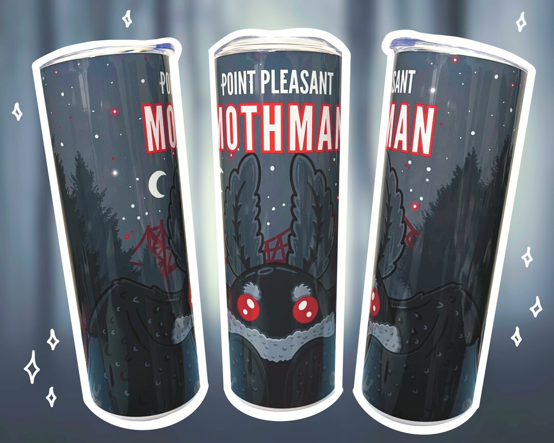 Cryptid Collection: Point Pleasant Mothman 20oz Skinny Tumbler, Cryptid ...