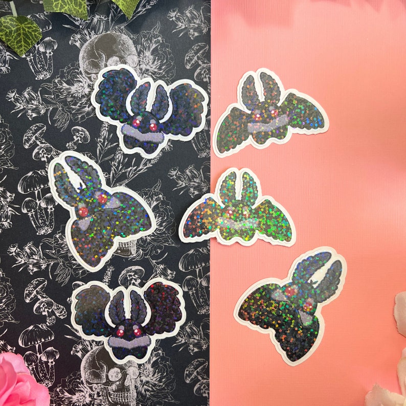 Cute Mothman 6pc Sticker Pack Mothman Stickers Cryptid - Etsy