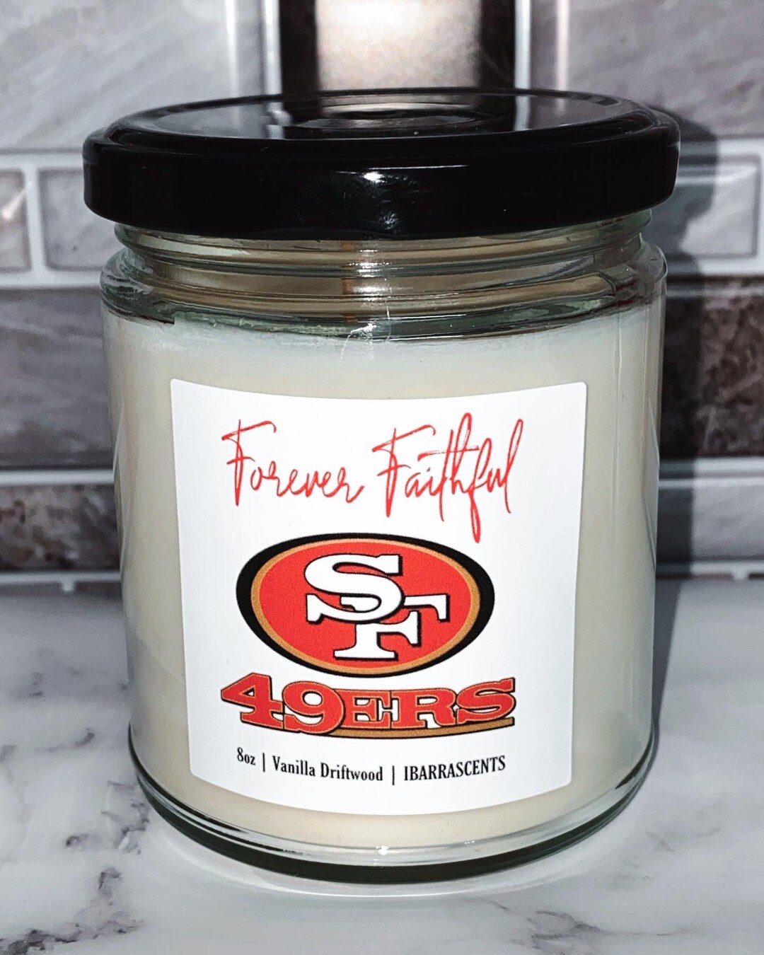 Sports Candles Football Gift Baseball Gift Any Team Customized Candle ...