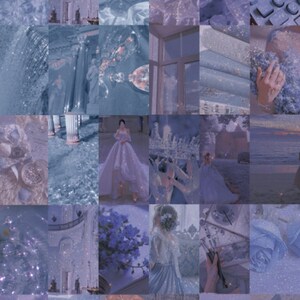Royalty-core Cerulean Photo Collage 50 Pcs - Etsy