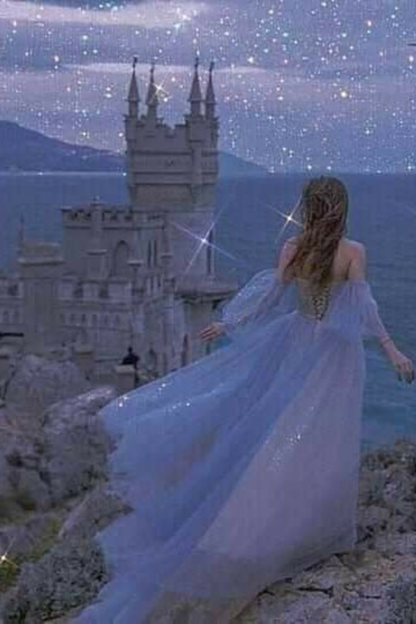 Royalty-core Cerulean Photo Collage 50 Pcs - Etsy