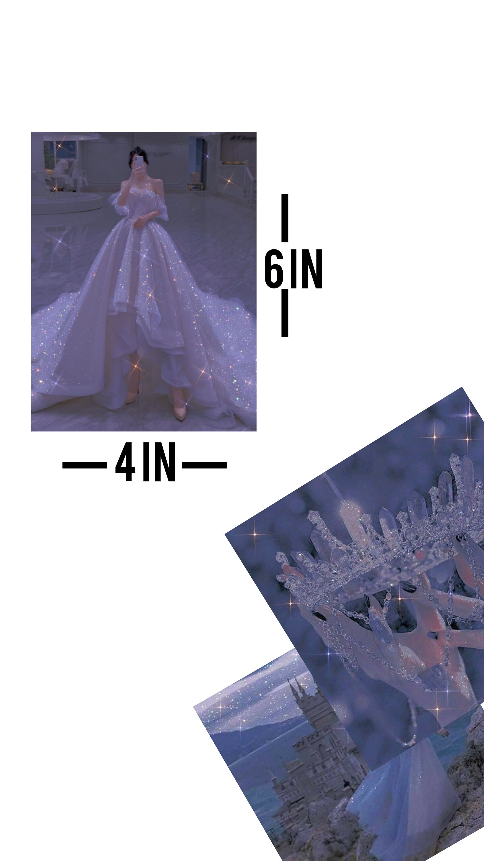 Royalty-core Cerulean Photo Collage 50 Pcs - Etsy