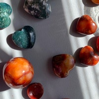 Druzy Snow Agate Tower - Etsy