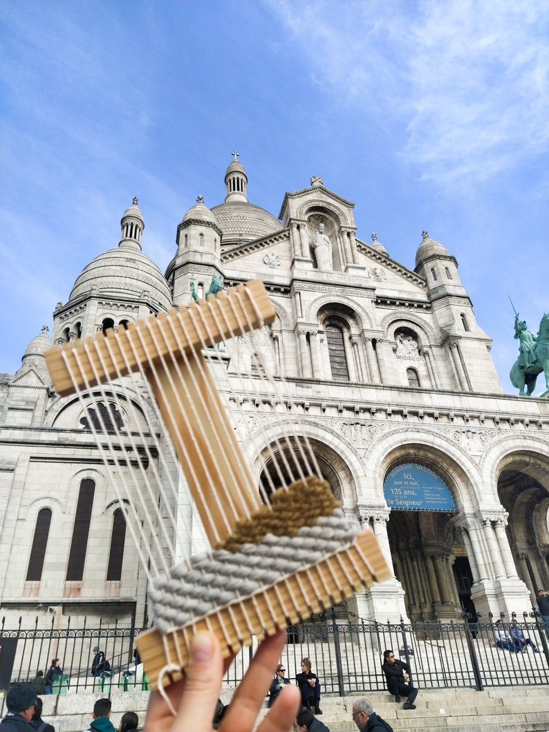 Small Tapestry Loom, Travel Loom, Tiny Weaving Loom for Weaving ...