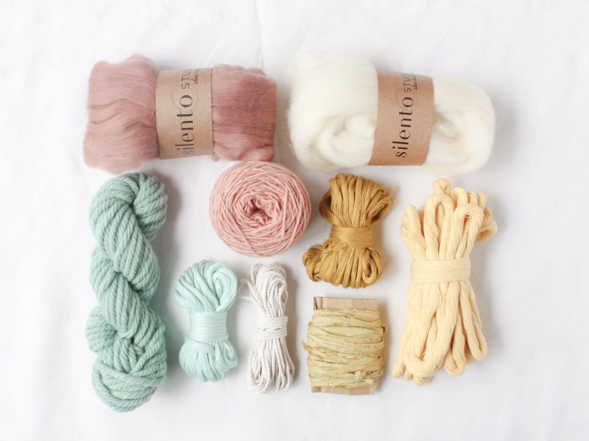 Fiber Pack, Fibre Bundle, Weaving Supplies, Macrame Supplies, Wool ...