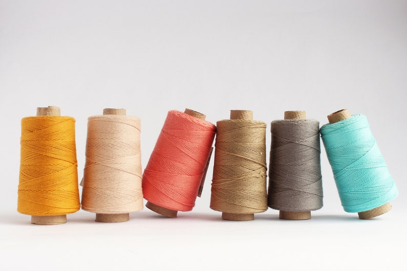 Combed Cotton Warp Thread - 300m / 328yd - Weaving Supplies - Etsy