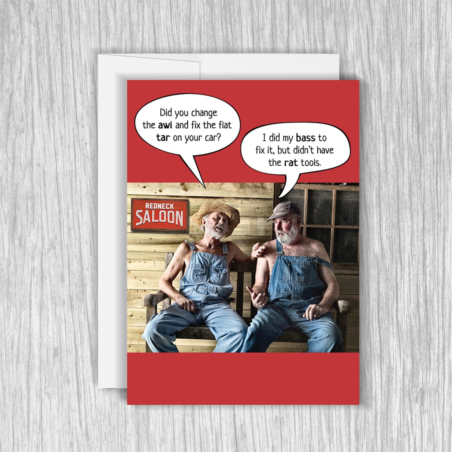 Funny Birthday Card for Friends and Family, Rednecks Birthday Card - Etsy