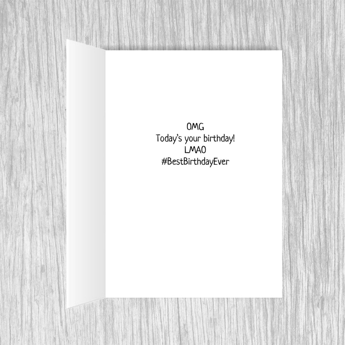 Funny Birthday Card For Mom Or Daughter Social Media Conversation Funny Birthday Card For Mom Or Daughter Social Media Conversation