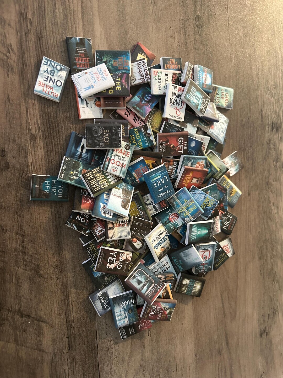 Mini Books/tbr Mini Books/tiny Books - Etsy