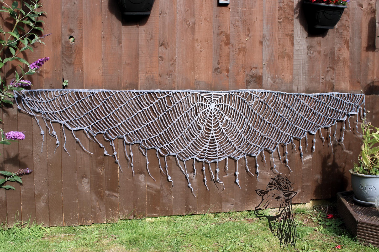 THE Cobweb Shawl Crochet Pattern Halloween - Etsy