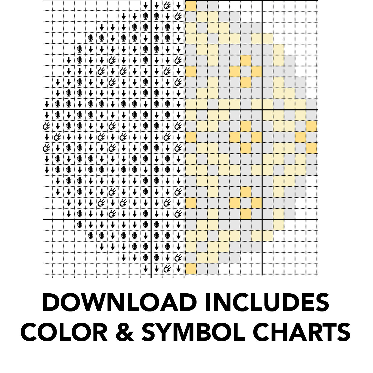 Moon Phases | Original Cross-stitch Pattern Based on Folk Art (PDF ...
