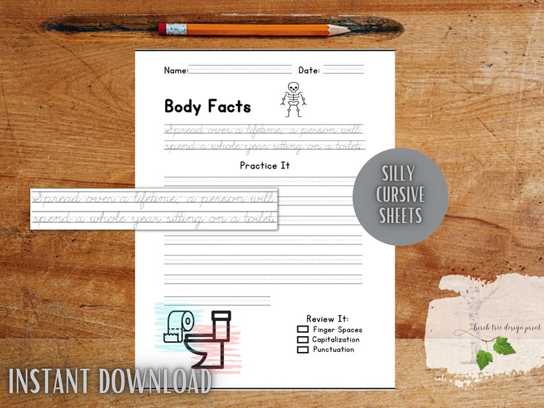 Cursive Penmanship and Handwriting Practice for Older Students | 8.5 X ...