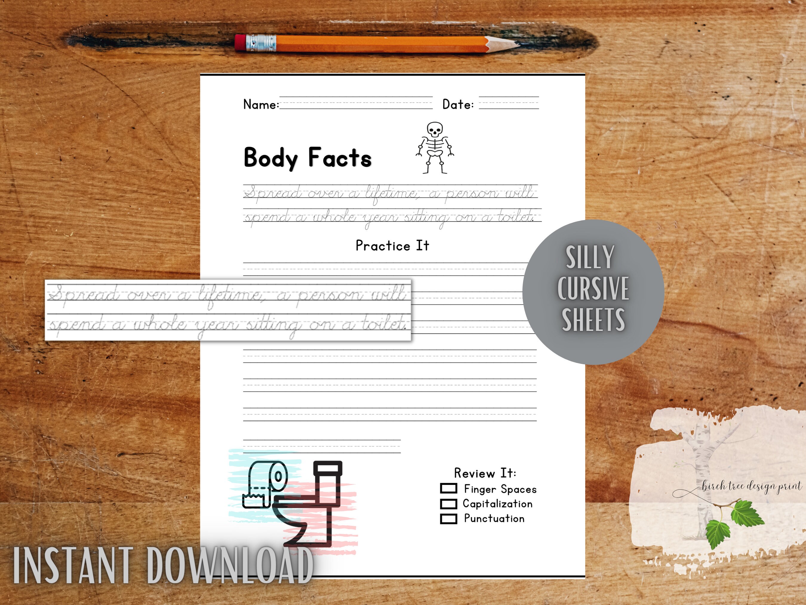 Cursive Penmanship and Handwriting Practice for Older Students | 8.5 X ...