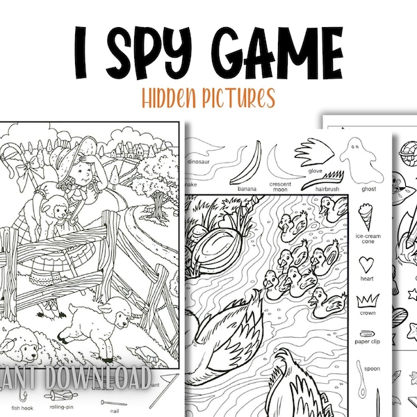 Personalized I Spy Book - Etsy