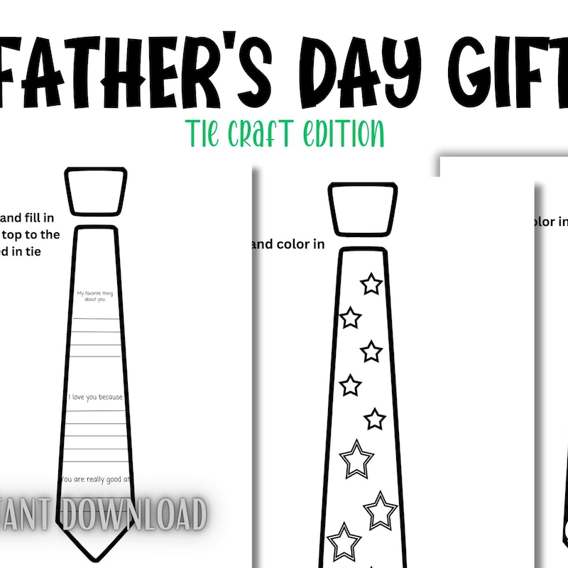 Father's Day Necktie - Etsy