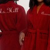 Personalized Couple Robe - Customized Holiday Robes, Get Away Robes ...