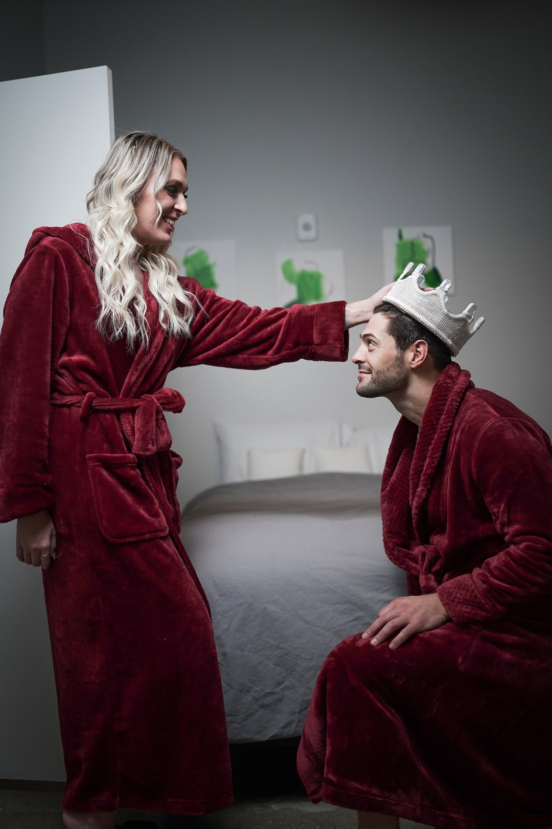 Couples Gift Set, Luxury Mr Mrs Robes, His and Hers Robes, Personalized Bath Robes Set ...