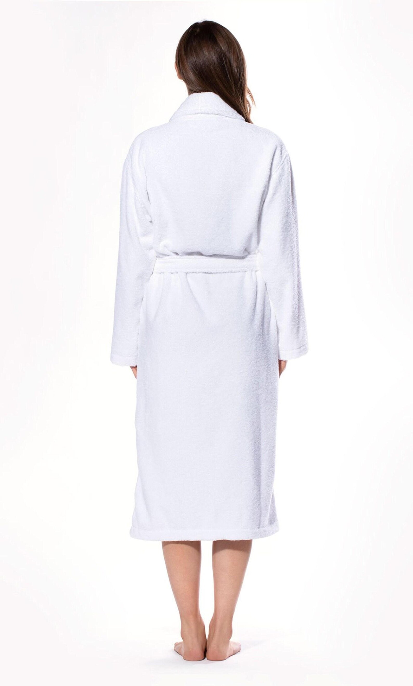 Cotton Terry Cloth Robes | Spa Robe |turkish Robe | Heavy Towel Robe ...