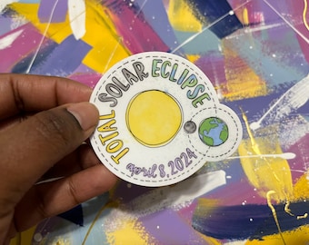 Texas Total Solar Eclipse 2024 Ornament Wood Cut Decoration. Laser Cut ...