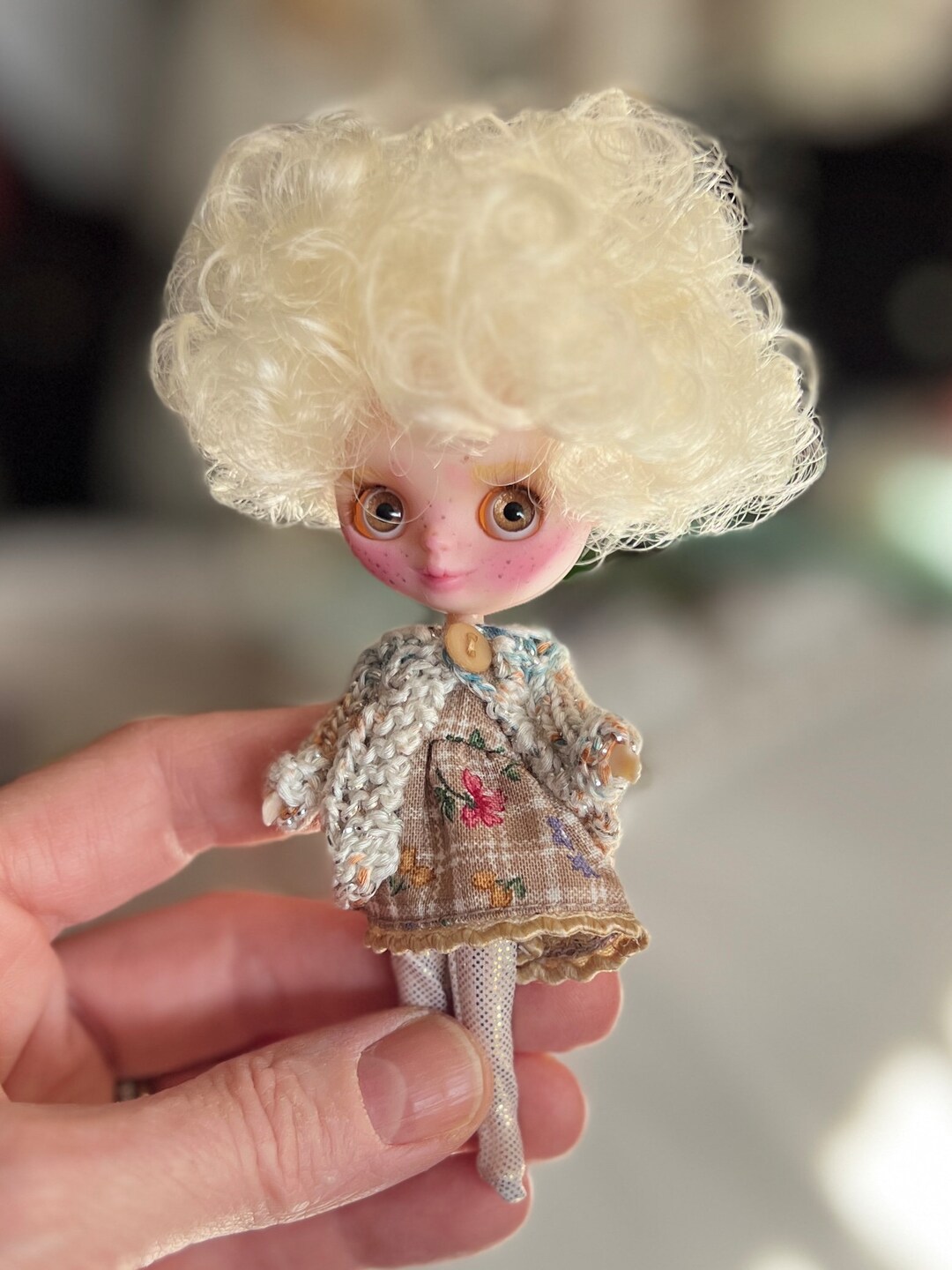 Custom Mini Blythe Doll Mimi - Etsy