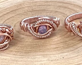 Woven Wire Ring - Etsy