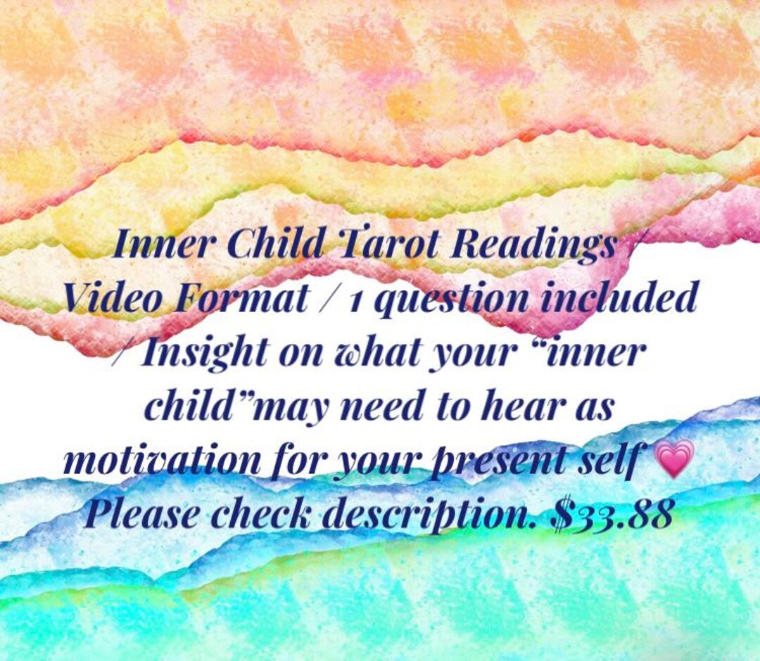 Inner Child Tarot Readings - Etsy