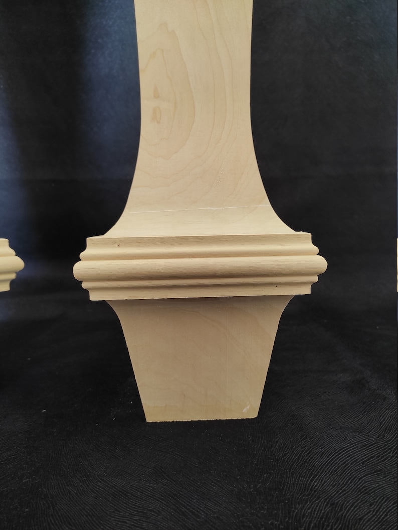 36 Inch Kitchen Island Legs Farmhouse Wood Table Legs Dinner - Etsy