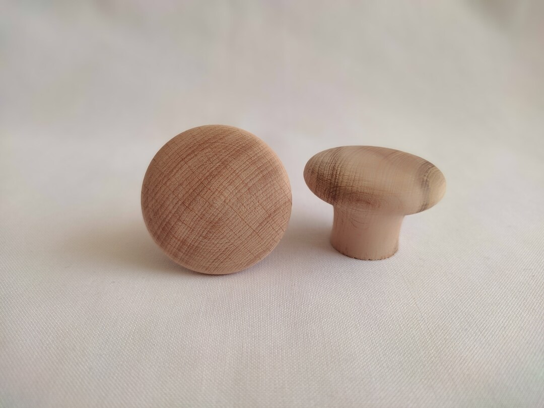 Beech Wood Handles, Knobs| Drawer Pulls, Wardrobe Door, Cabinet Handles ...