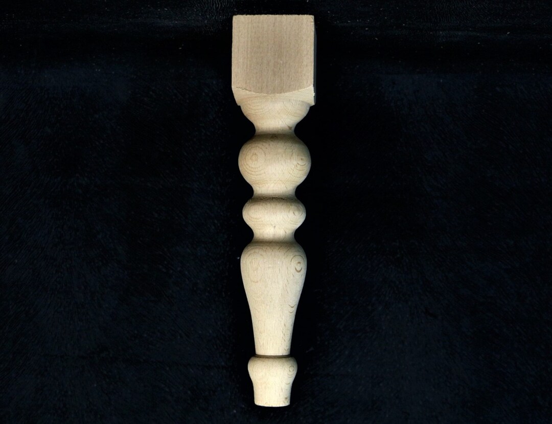 Farmhouse Chair Bench Raw Woodturning Leg Feet for Decoration ...