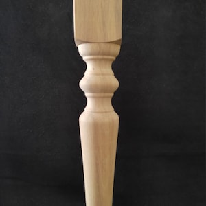 Kitchen Wooden Table Leg, Custom Table Leg, Handmade Decoration, Home ...