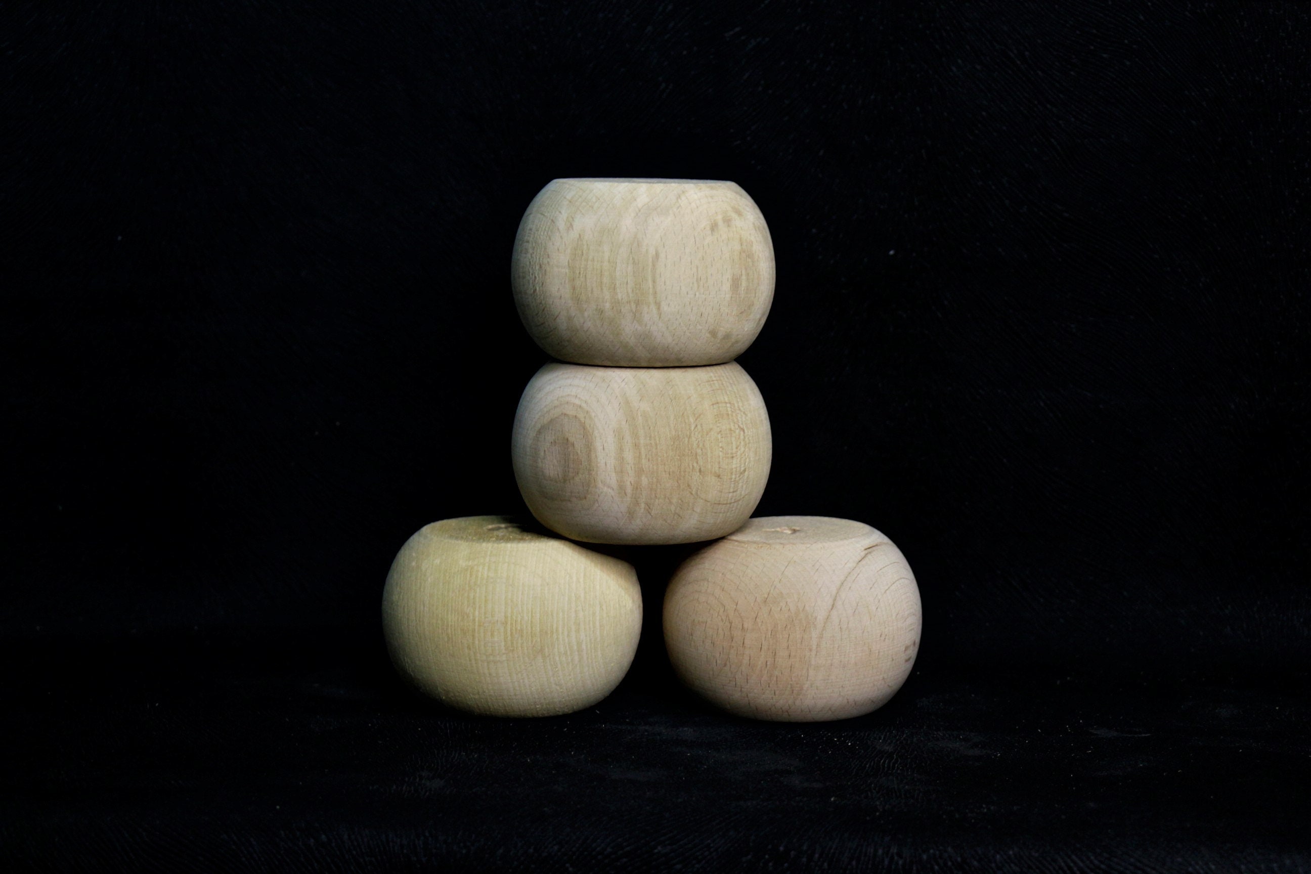 Set of 4 Dresser Round Ball Bun Furniture Legs Feet Raw Feet Legs for ...