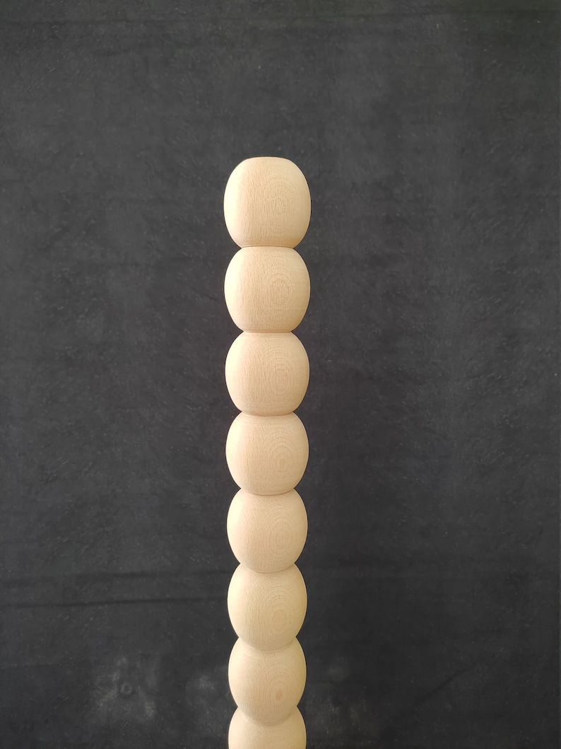 Round Modern Bead Wood Table Leg Farmhouse Furniture Leg - Etsy
