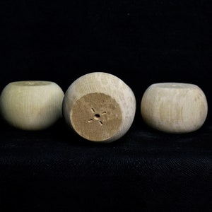 Set of 4 Dresser Round Ball Bun Furniture Legs Feet Raw Feet Legs for ...