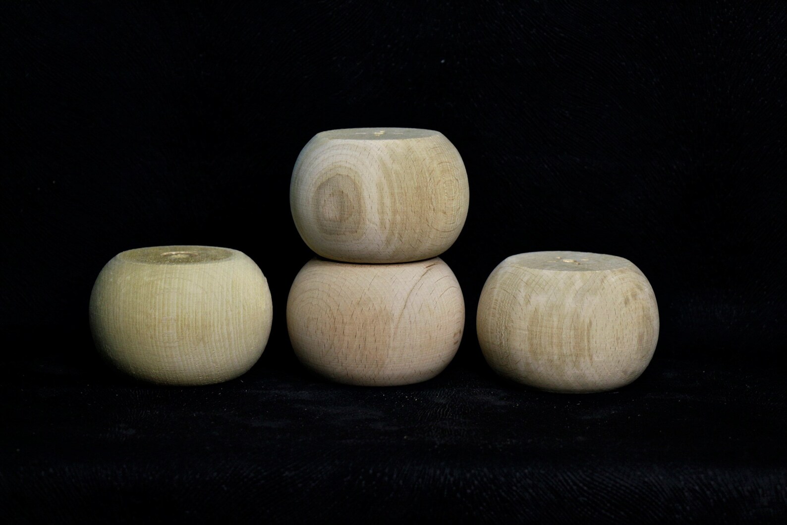 Set of 4 Dresser Round Ball Bun Furniture Legs Feet Raw Feet - Etsy
